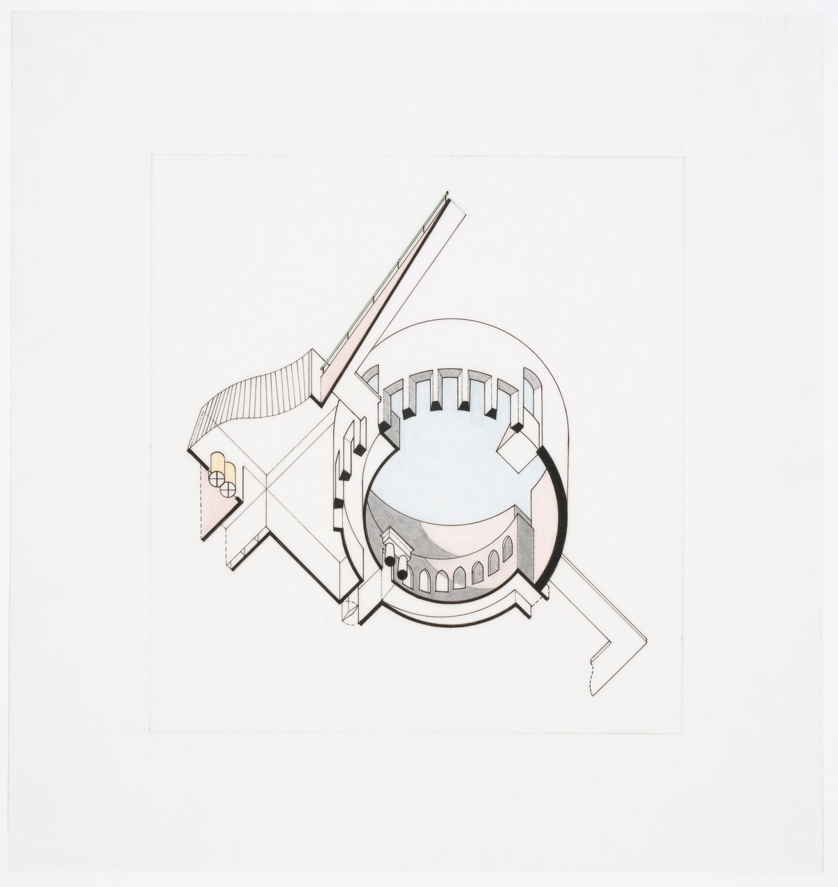 John Hejduk’s Axonometric Degree Zero – Drawing Matter