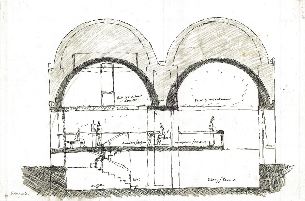 BV Doshi: Drawn Closer – Drawing Matter