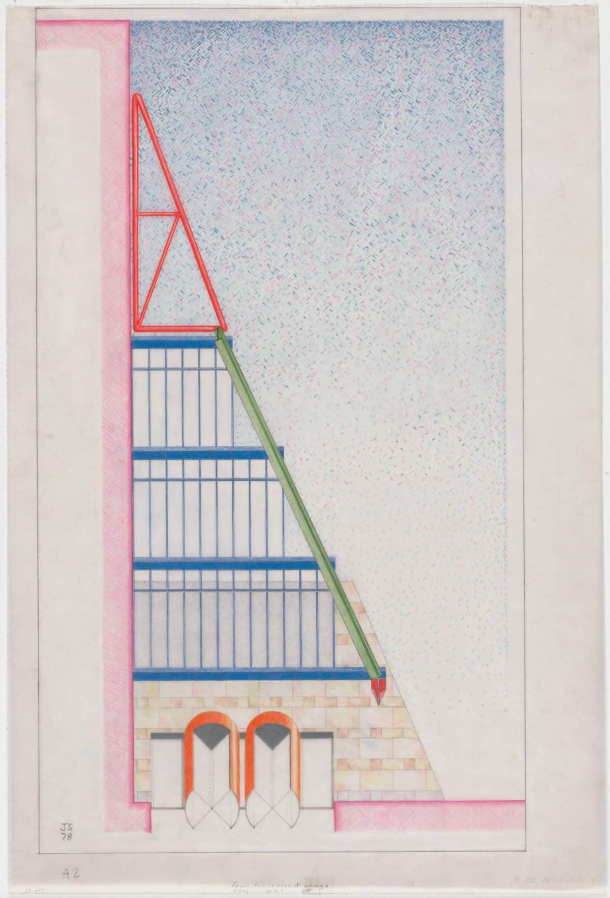 Stirling at Stuttgart: Rear View / Up Views – Drawing Matter