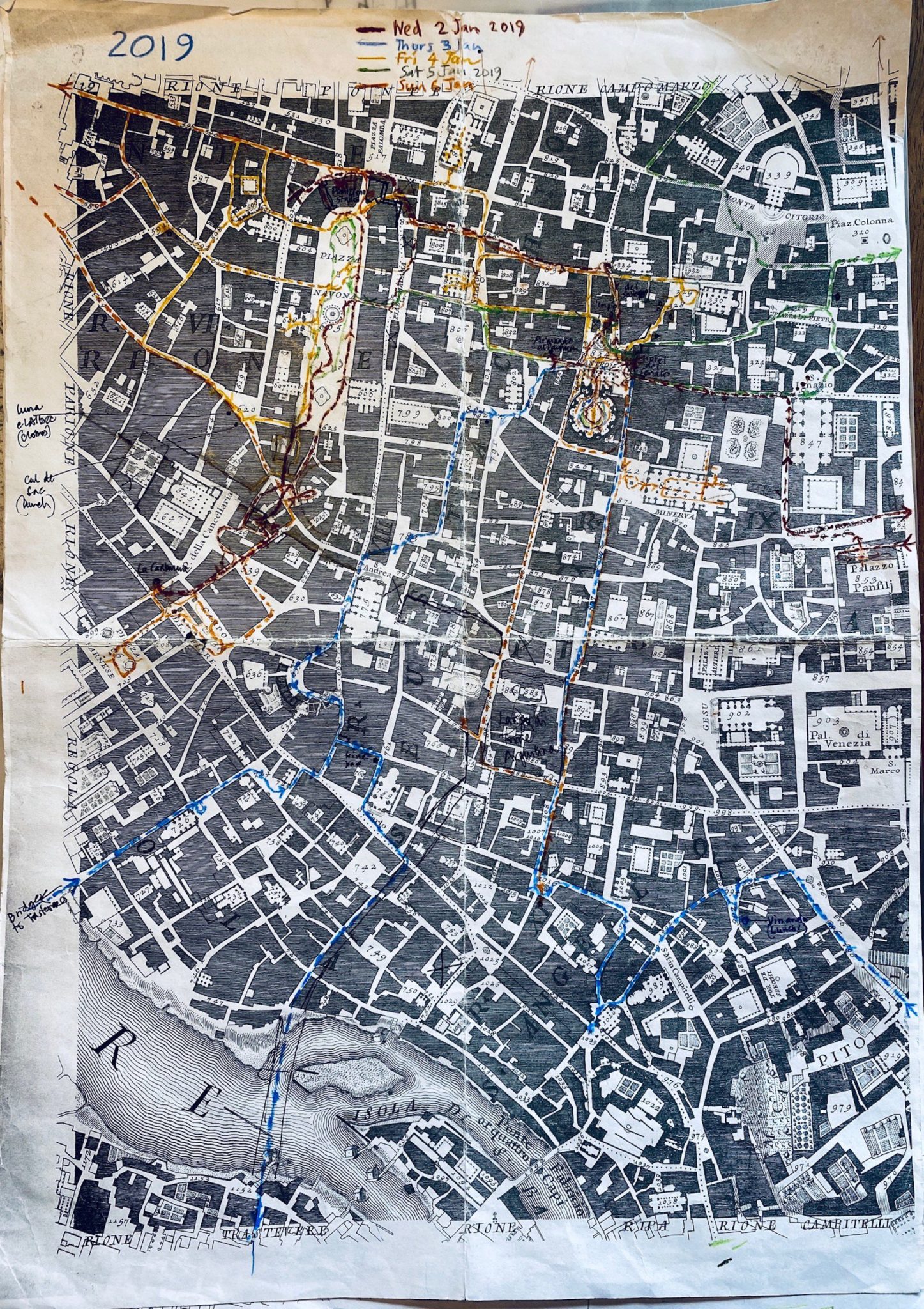 Drawing on the Nolli Plan – Drawing Matter