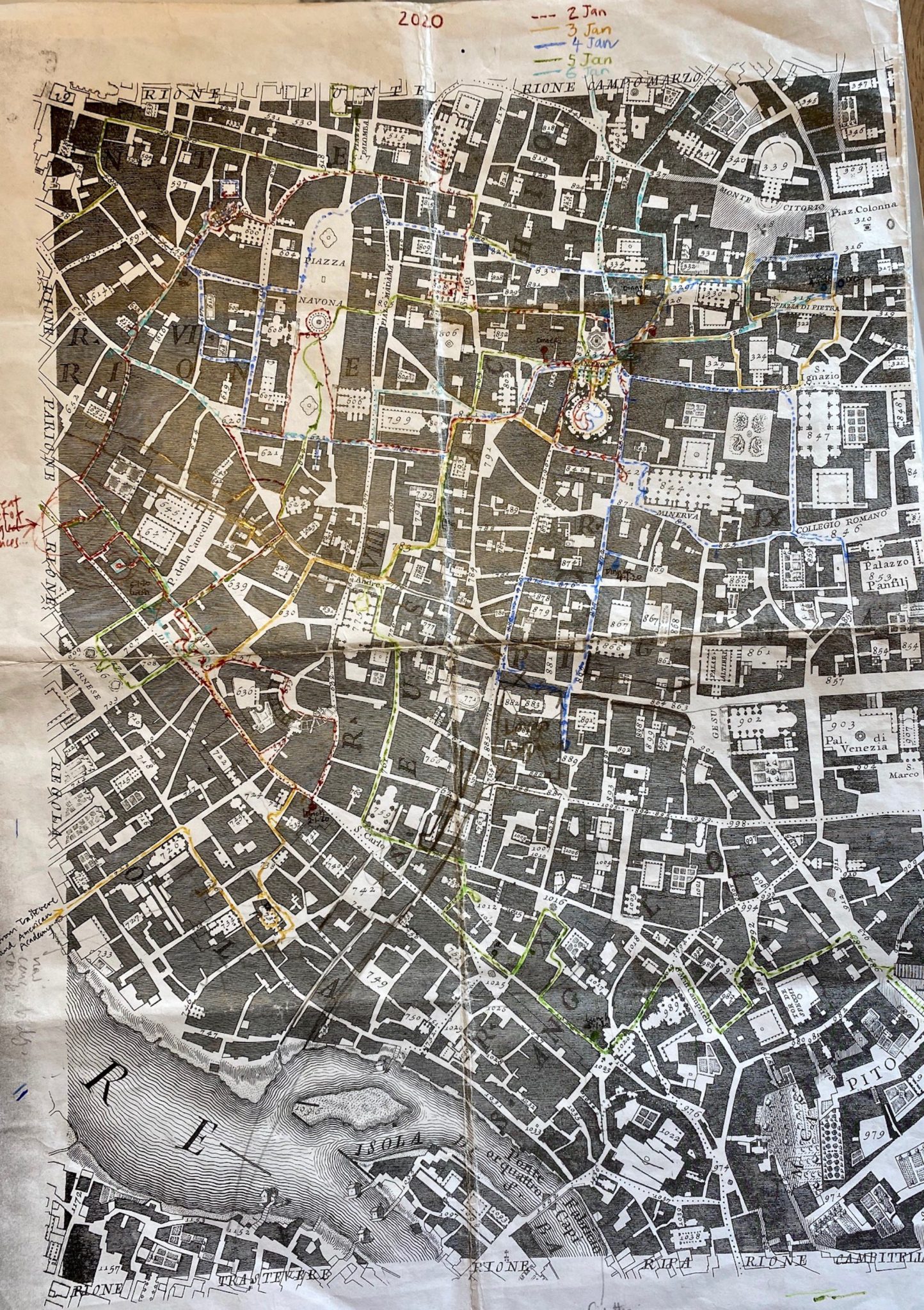 Drawing on the Nolli Plan – Drawing Matter