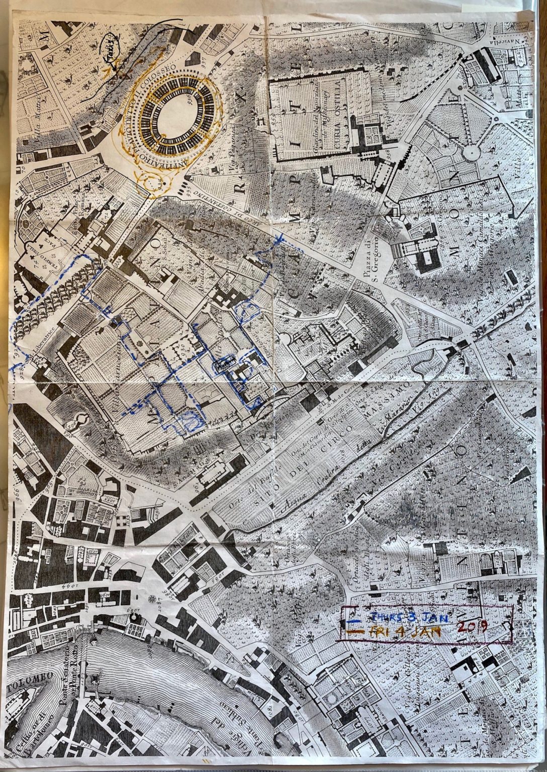 Drawing on the Nolli Plan – Drawing Matter