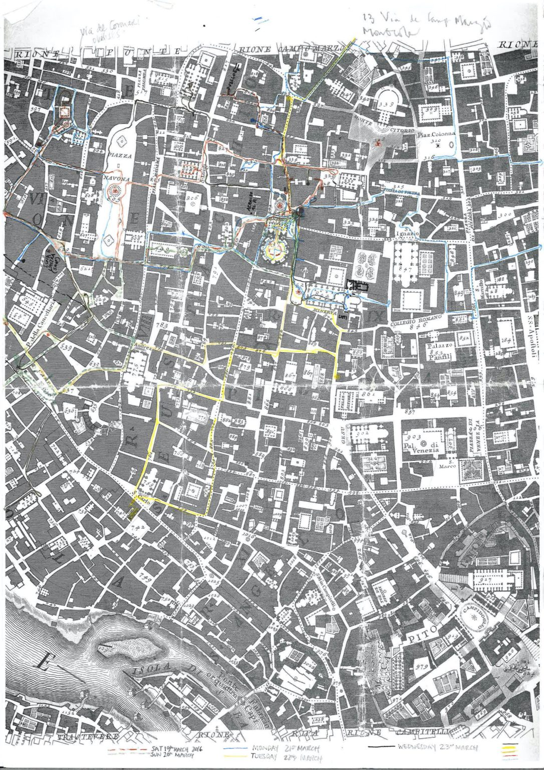 Drawing on the Nolli Plan – Drawing Matter