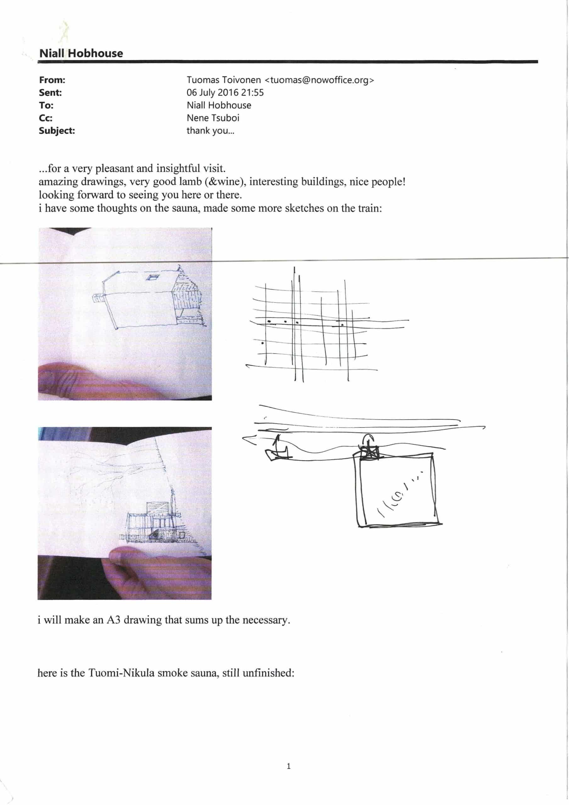 A Smoky Monument / Saunamonumentti – Drawing Matter