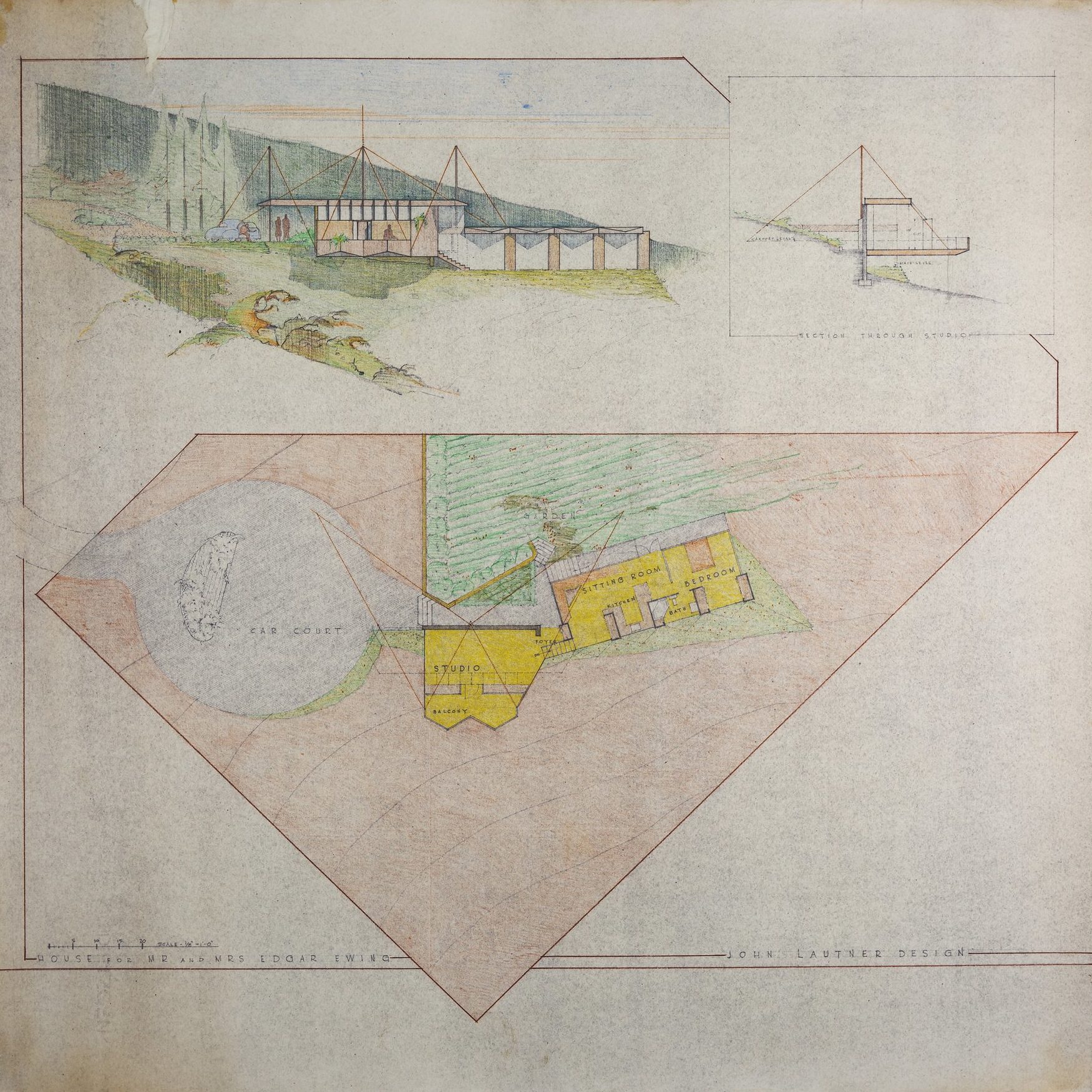 The Ultimate Climes of John Lautner (1986) – Drawing Matter