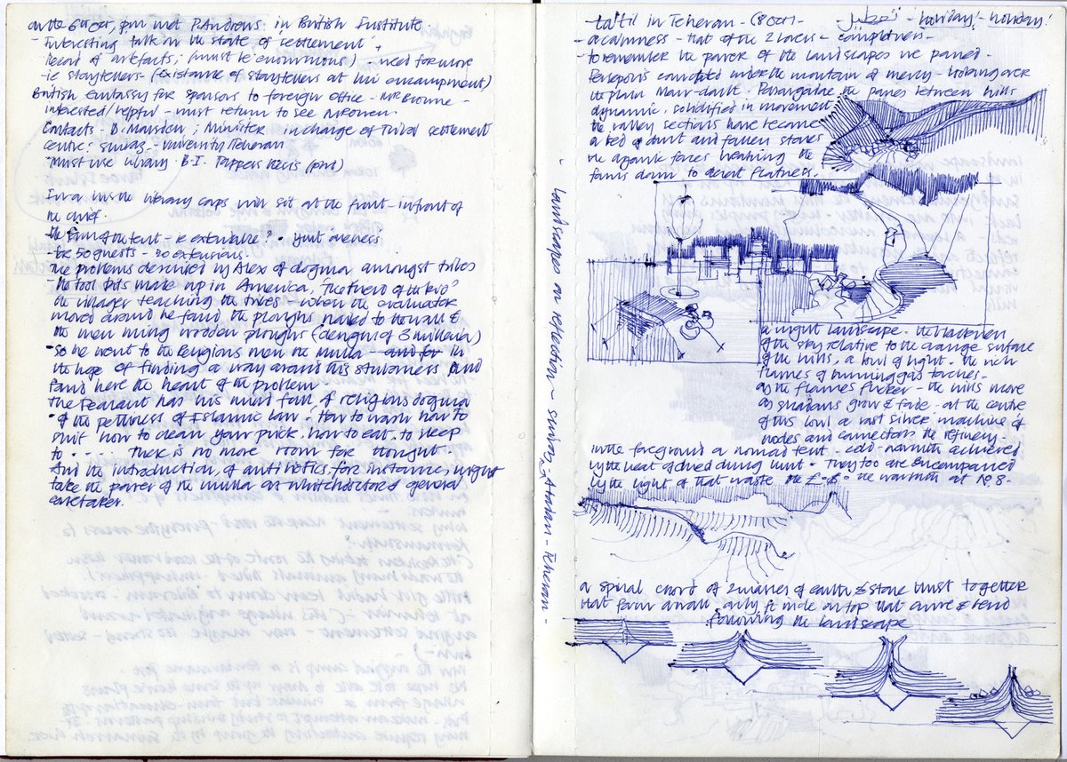 Eric Parry: Iran, 1974 – Drawing Matter