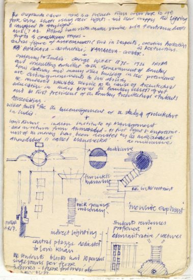 Eric Parry: India, 1975 – Drawing Matter