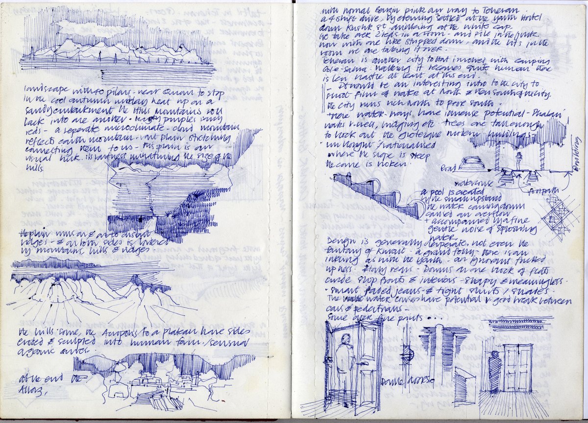 Eric Parry: Iran, 1974 – Drawing Matter