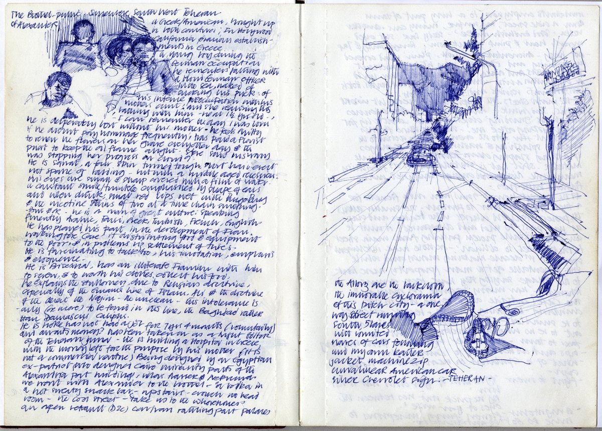 Eric Parry: Iran, 1974 – Drawing Matter