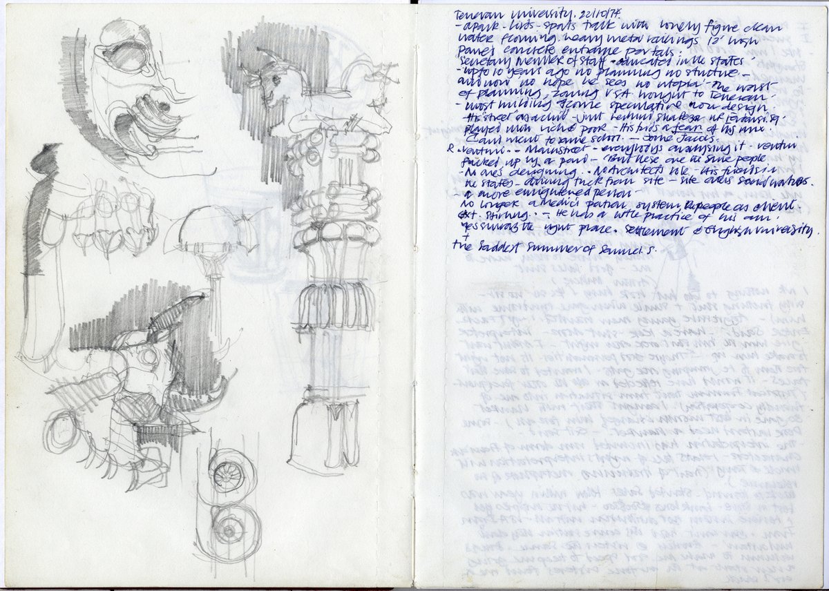 Eric Parry: Iran, 1974 – Drawing Matter