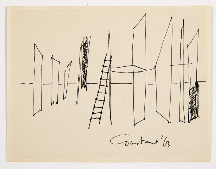 Constant’s Ladders as Mythic Entity – Drawing Matter