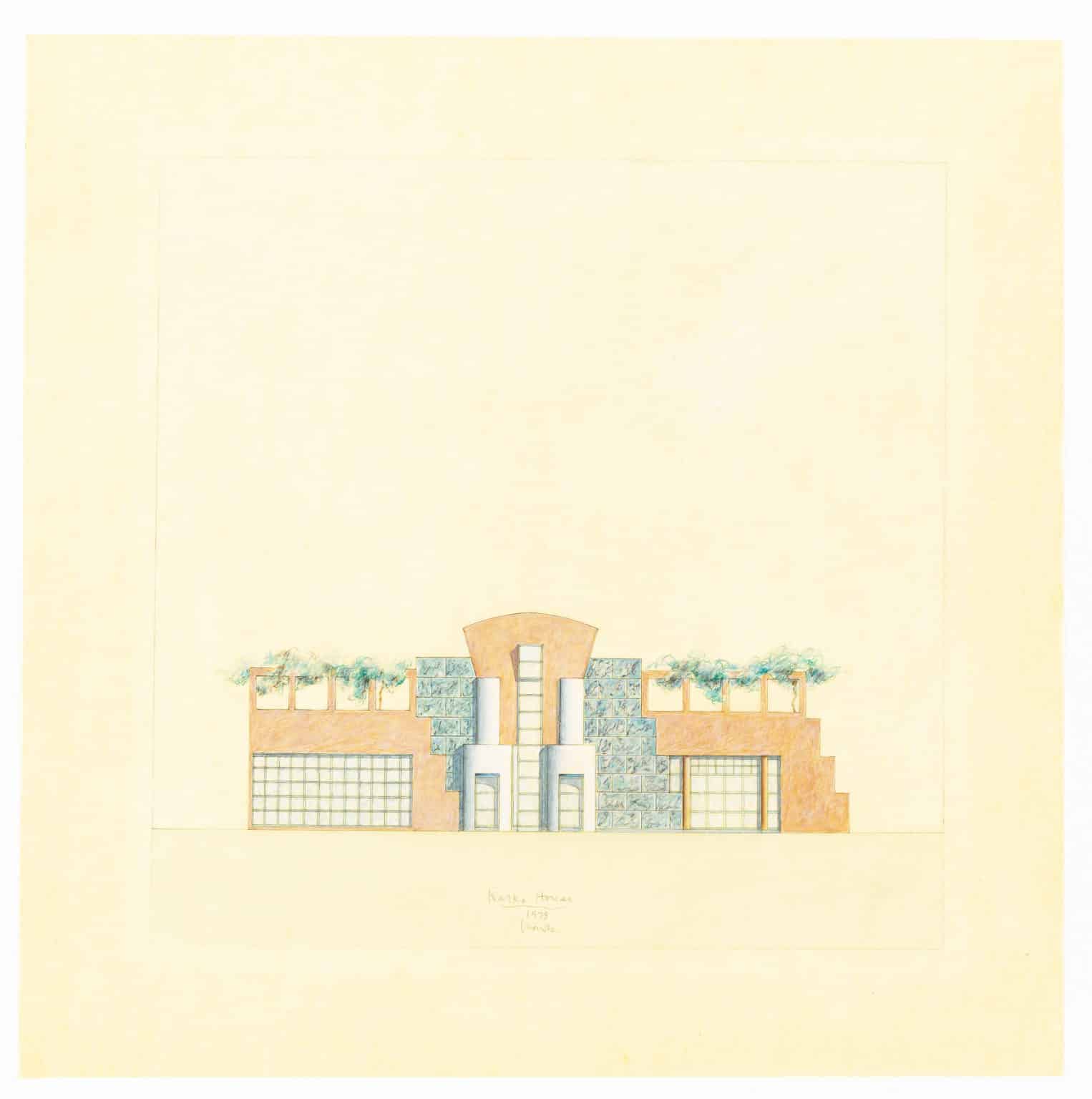 Michael Graves: Fargo-Moorehead Cultural Bridge – Drawing Matter