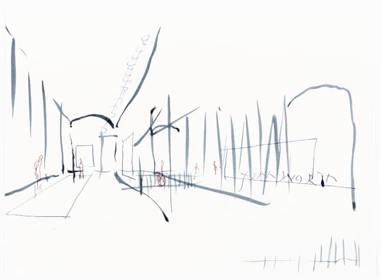 Paul Robbrecht: Drawn Closer – Drawing Matter