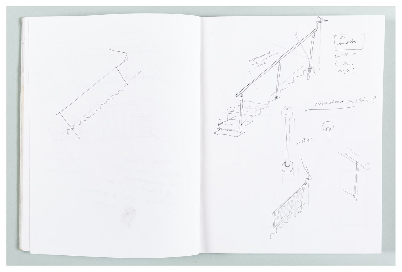 On a Handrail – Drawing Matter