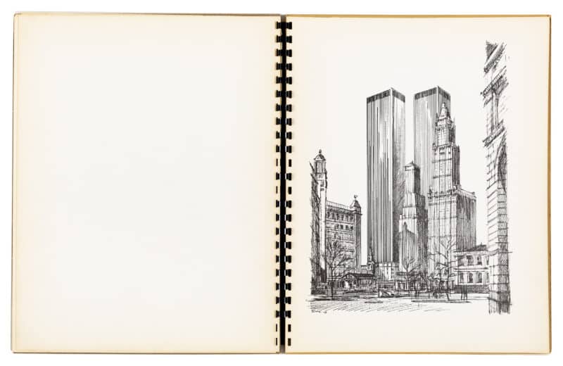 Carlos Diniz and the World Trade Center – Drawing Matter