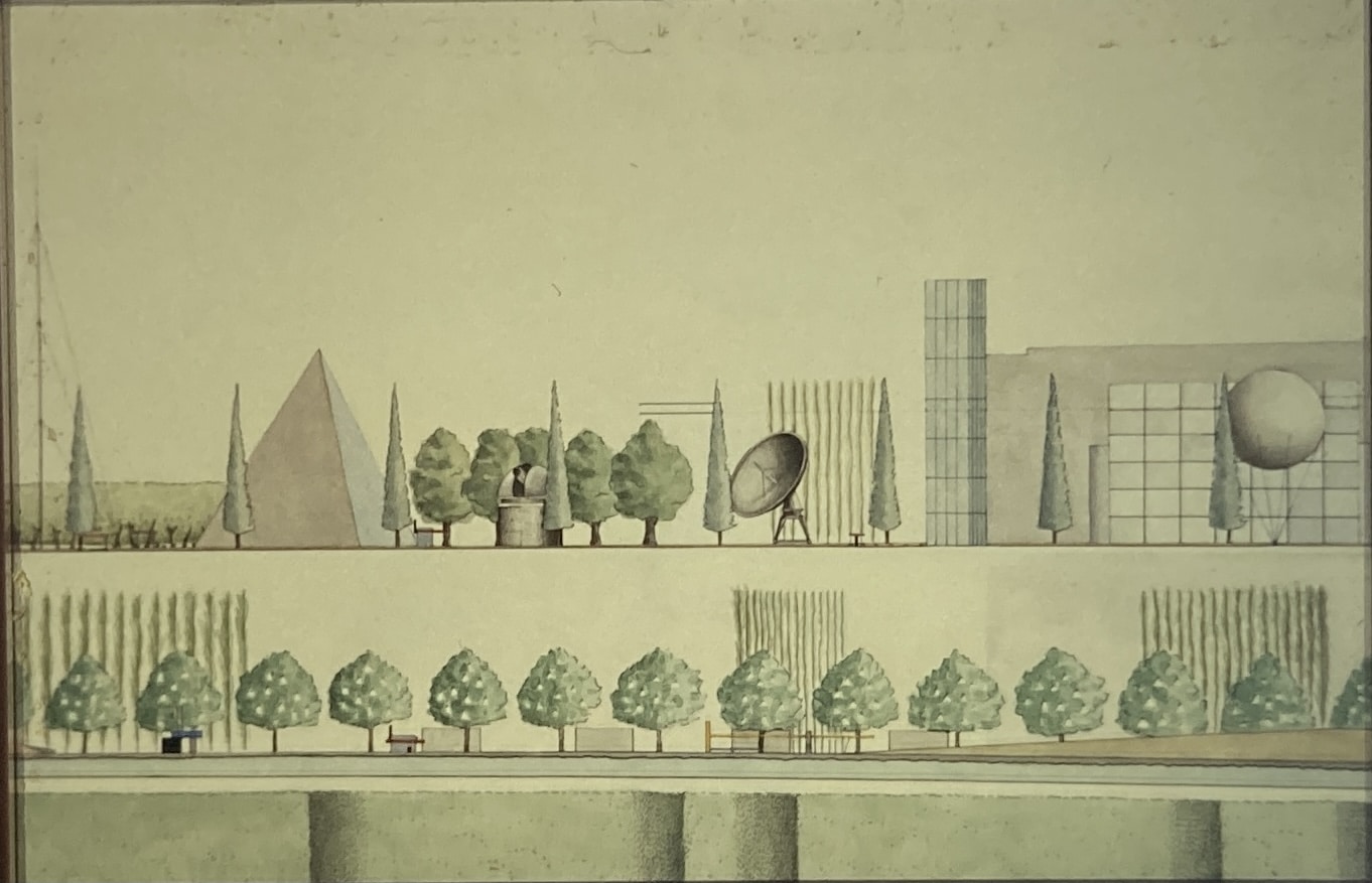 Two Early Paintings with OMA – Drawing Matter