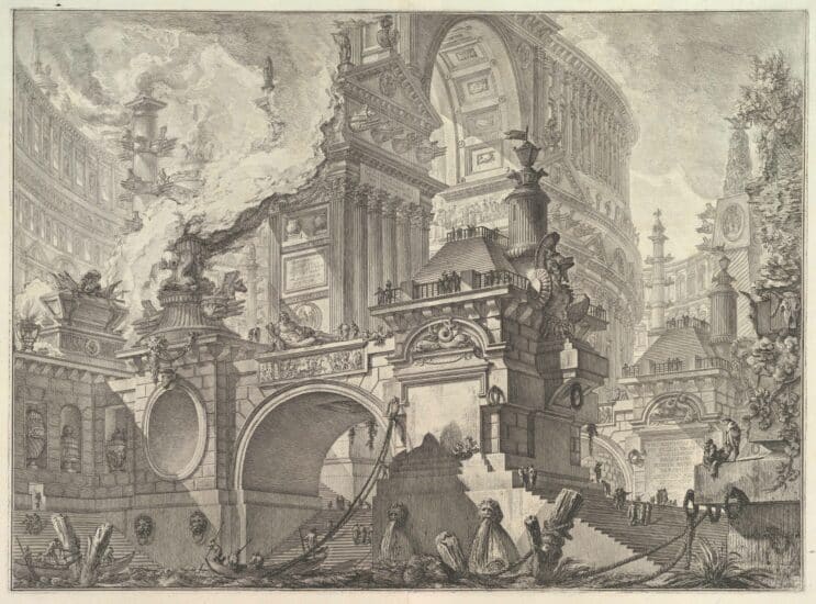 The Perpetual Race of Piranesi and the Tortoise – Drawing Matter
