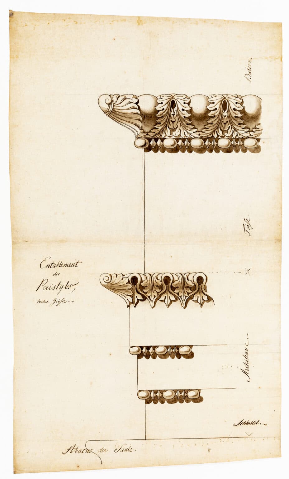 The Edge of Architecture: Cornices in the Drawing Matter collection ...