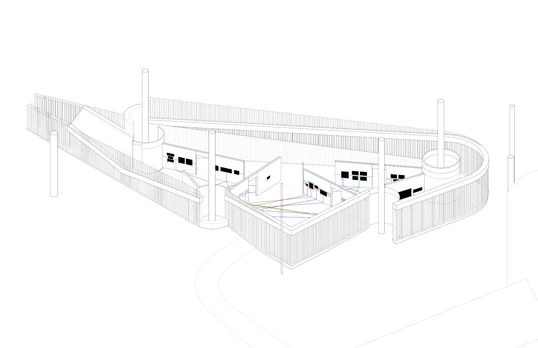 Exhibition Design: Charging the Void – Drawing Matter