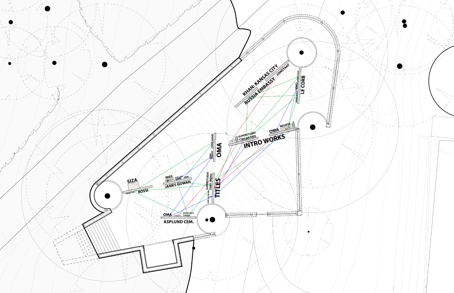 Exhibition Design: Charging the Void – Drawing Matter