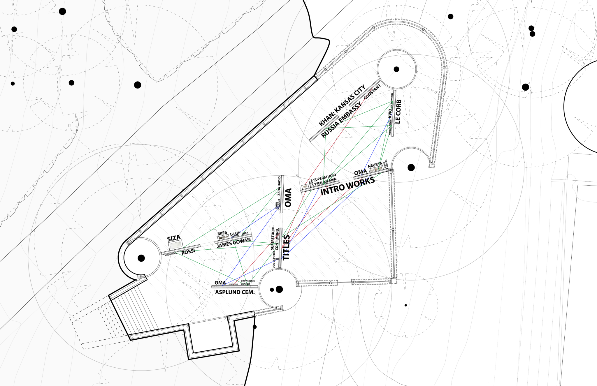 Exhibition Design: Charging the Void – Drawing Matter