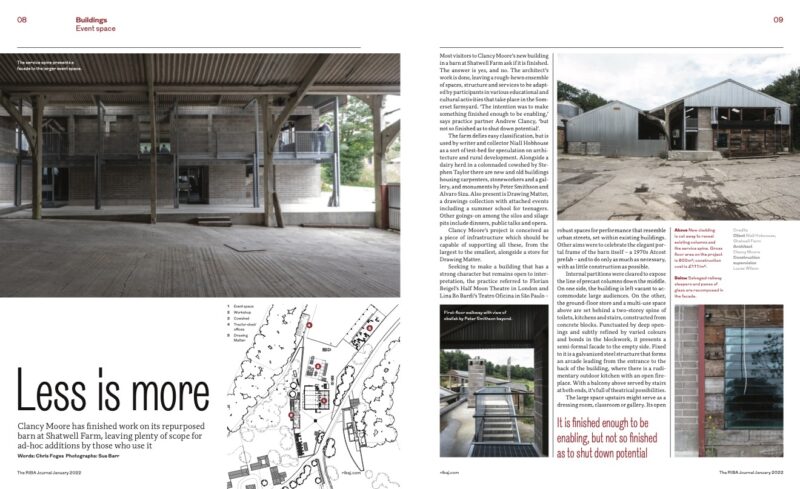 Clancy Moore: Less is more – Drawing Matter