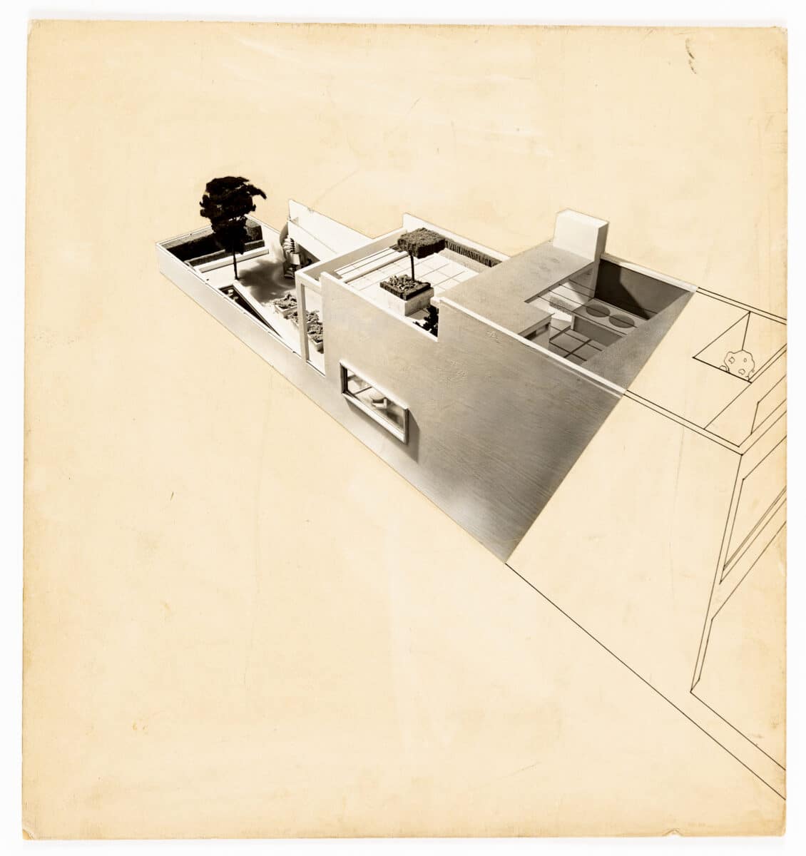 The Work of Ernest and Esther Born: Models for the City House – Drawing ...