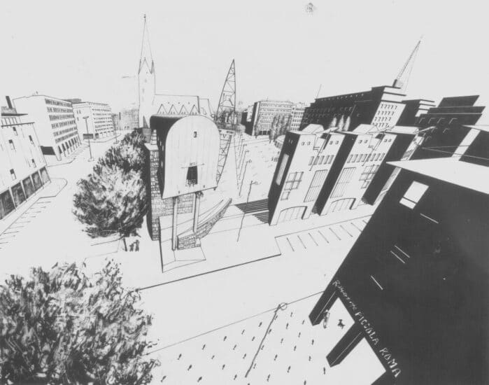 Peter Wilson: Ponte dell’Accademia – Drawing Matter