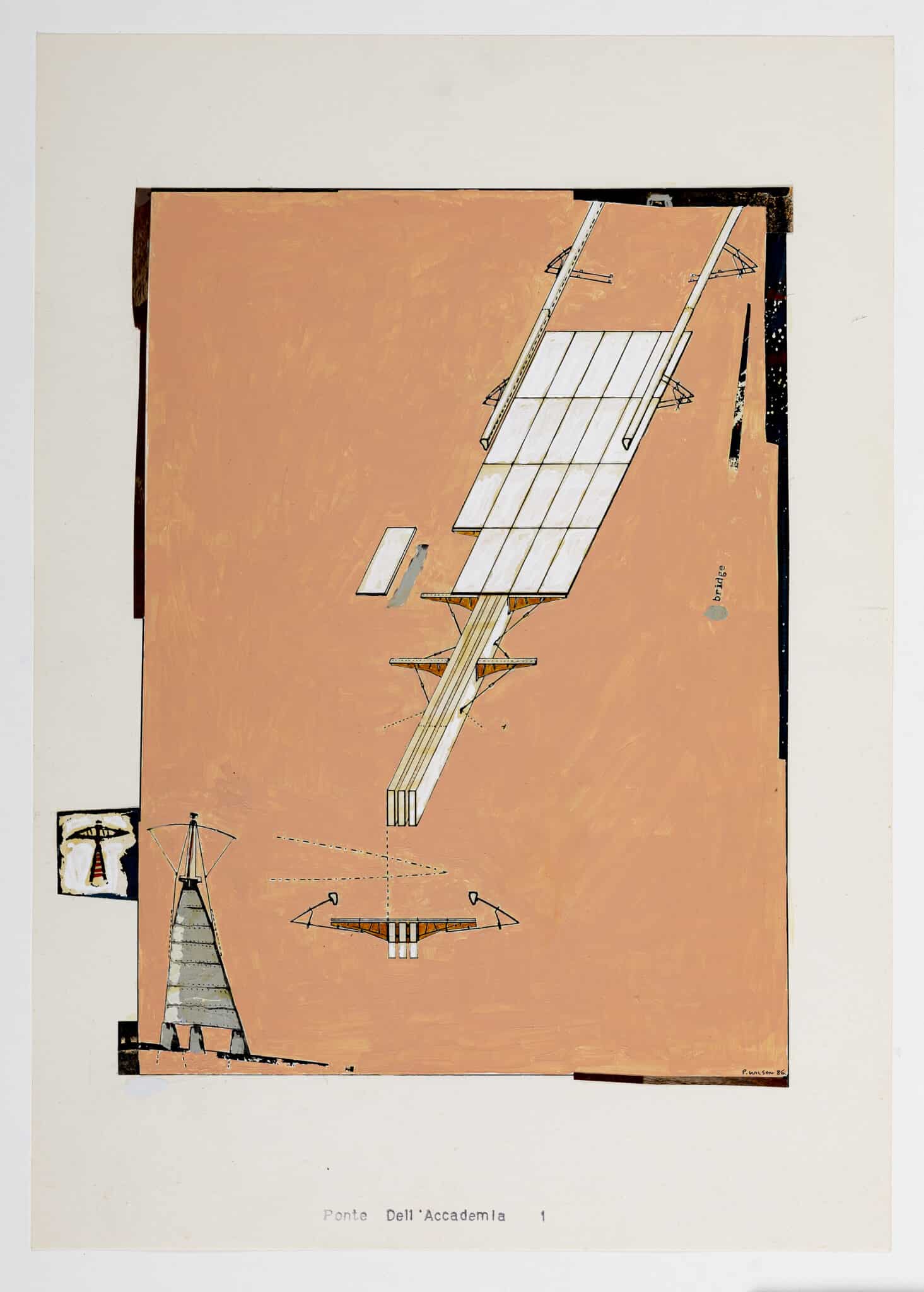 Peter Wilson: Ponte dell’Accademia – Drawing Matter