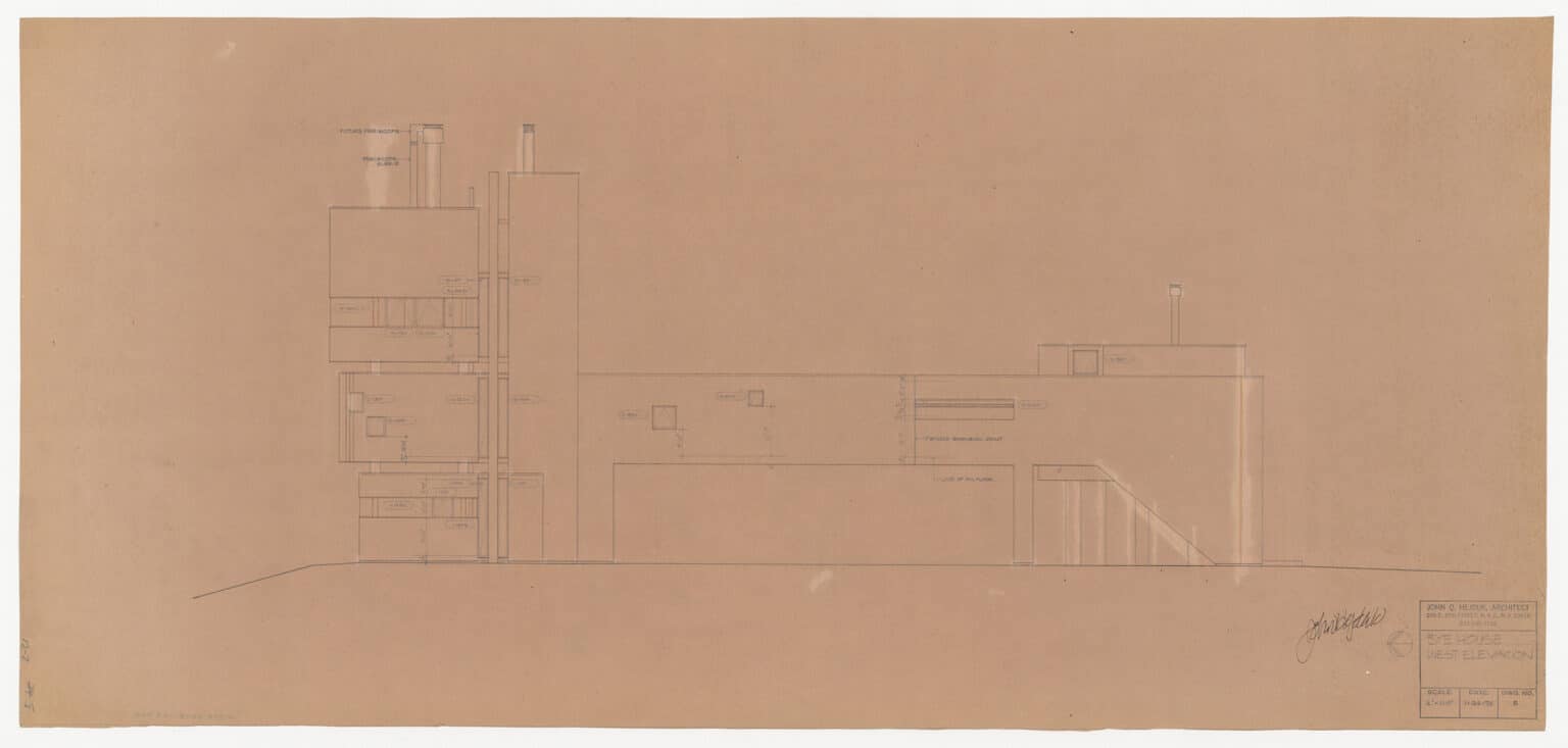 John Hejduk’s Bye House: An Object in the Landscape – Drawing Matter