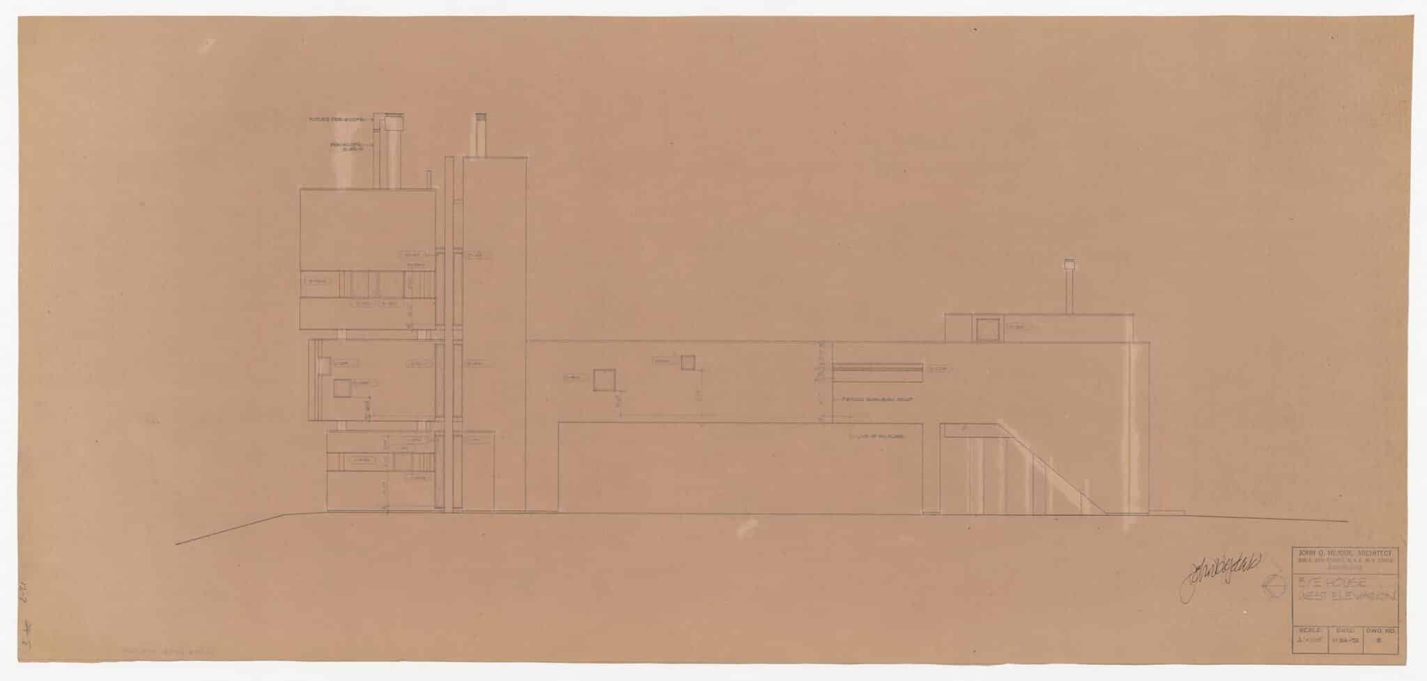 John Hejduk’s Bye House: An Object in the Landscape – Drawing Matter