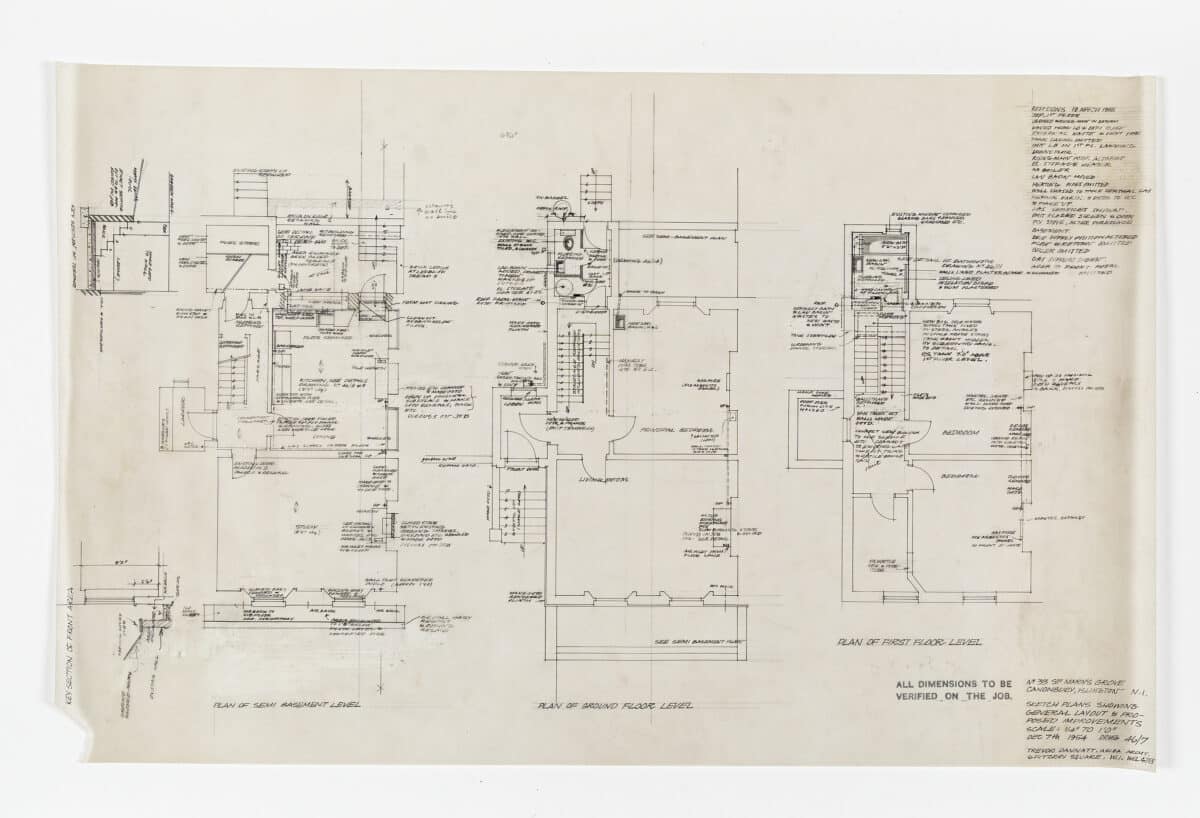 Trevor Dannatt: St Mary’s Grove – Drawing Matter