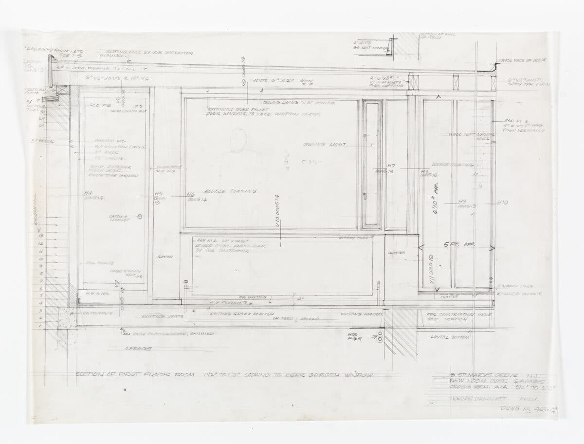 Trevor Dannatt: St Mary’s Grove — Hook & Extension – Drawing Matter