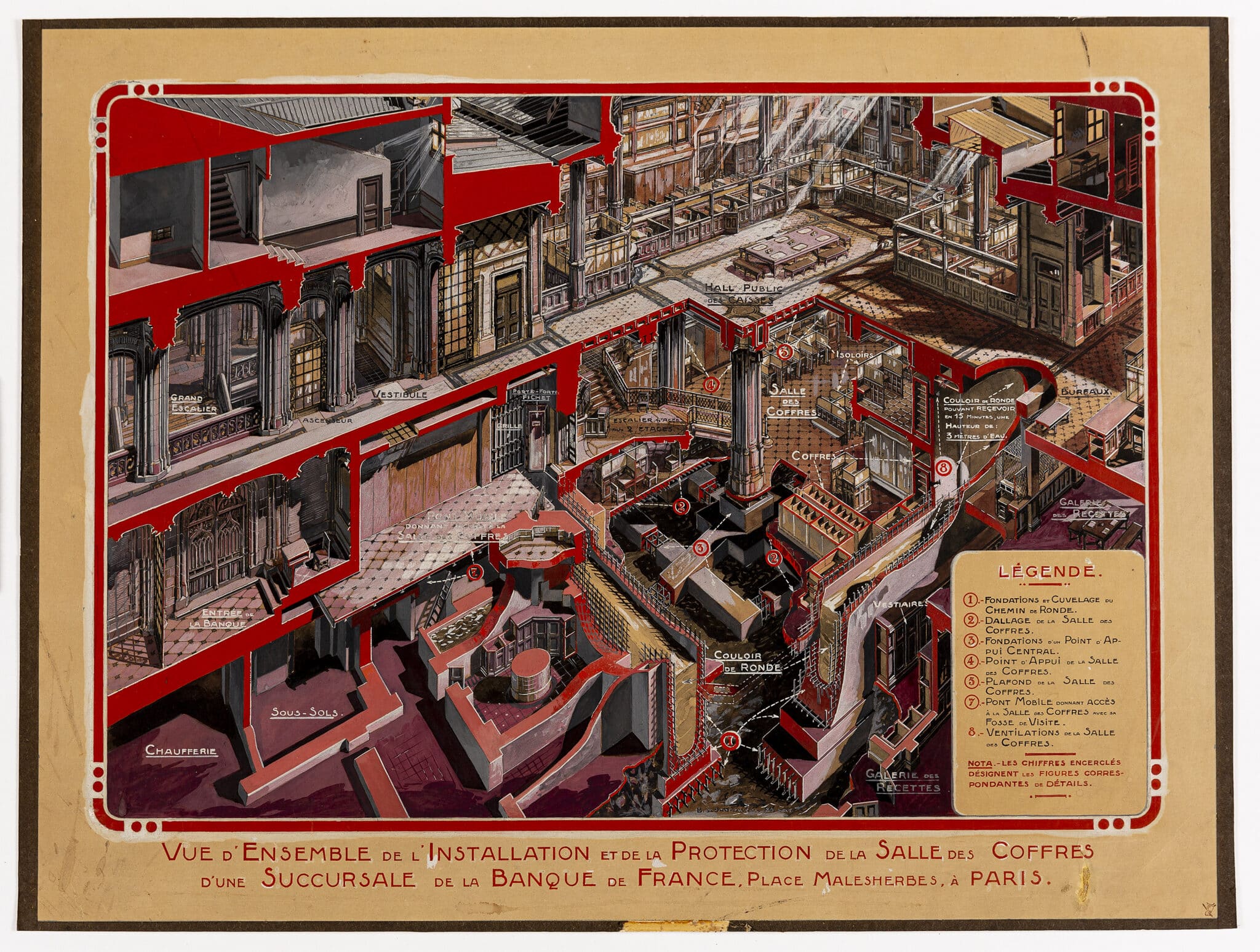 Where to Find a Drawing of a Swiss Gold Vault – Drawing Matter
