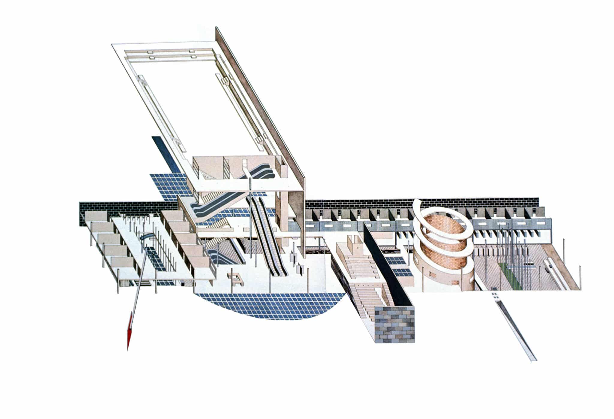 OMA: Elia Zenghelis—Watersheds – Drawing Matter