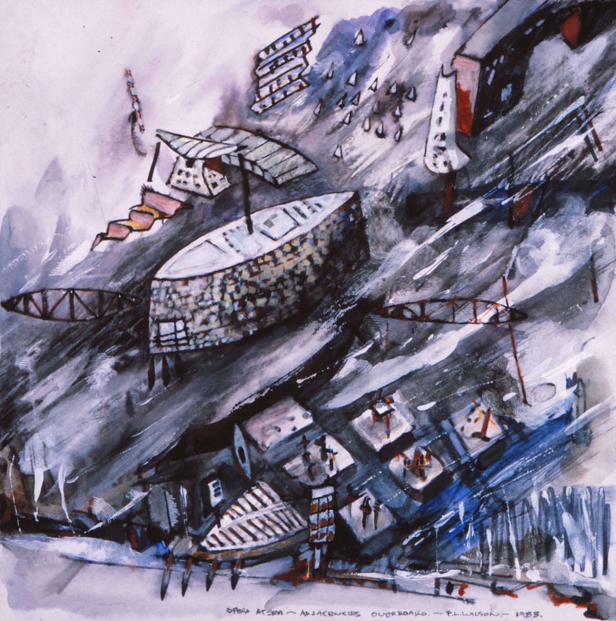 Peter Wilson in the Empire of Signs – Drawing Matter