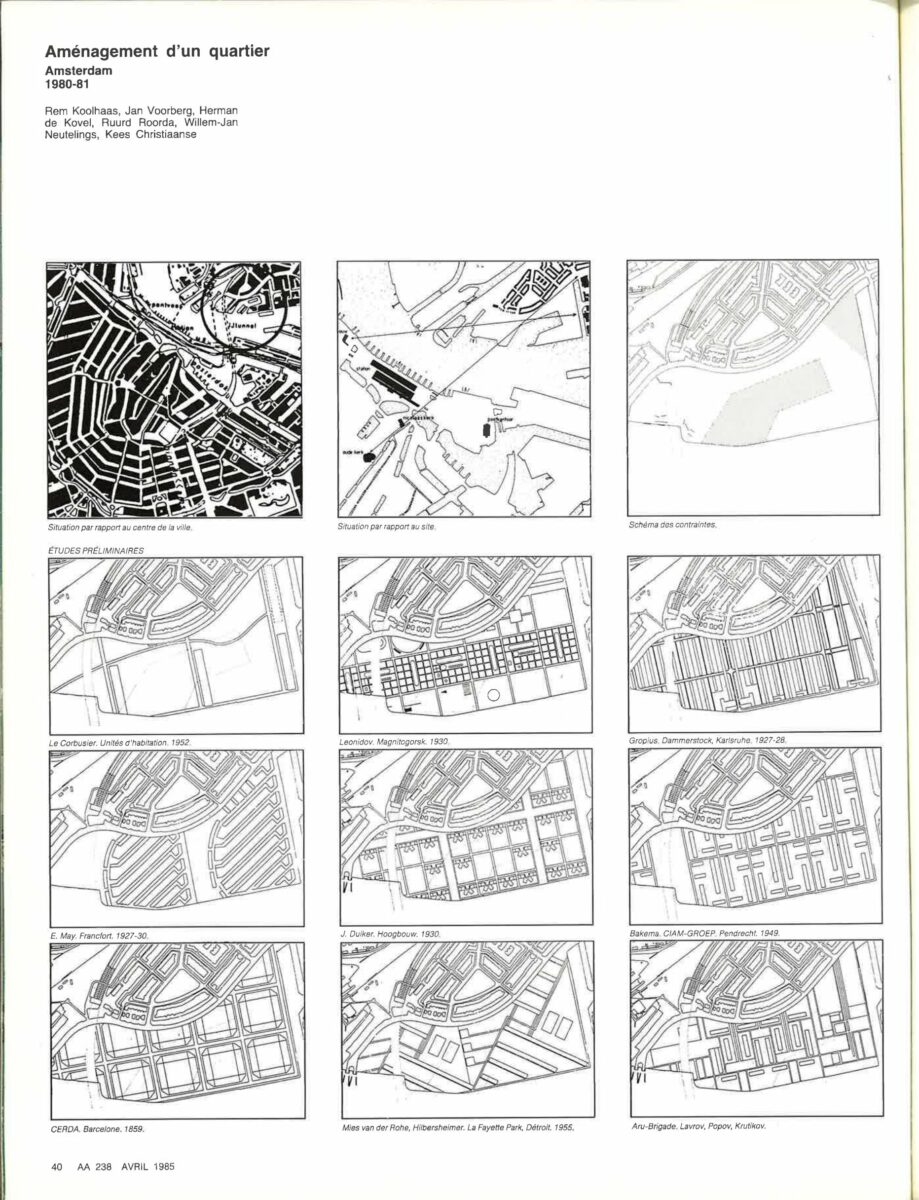 OMA: Rotterdam—Child’s Crusade – Drawing Matter