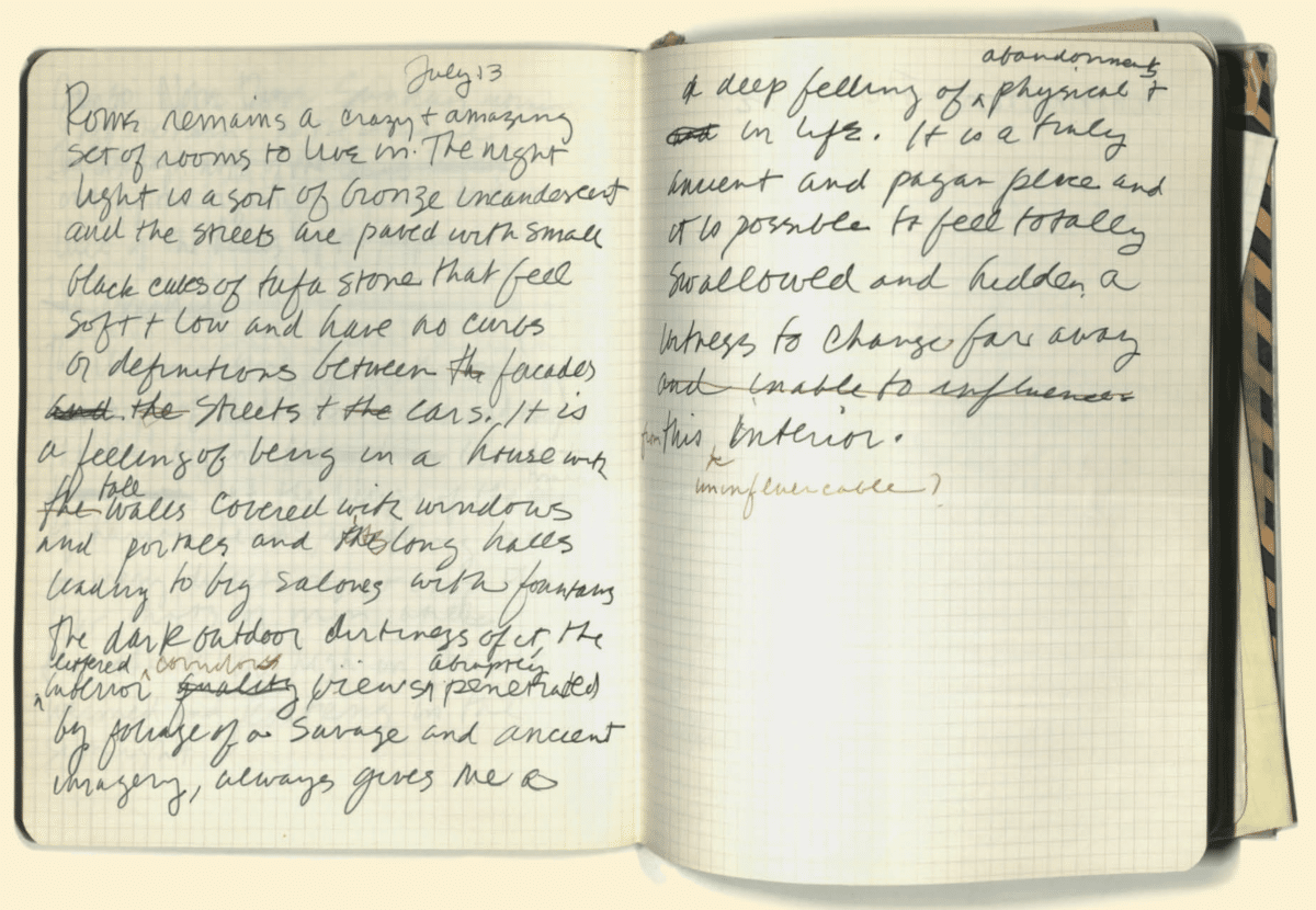 Notes from Rome – Drawing Matter