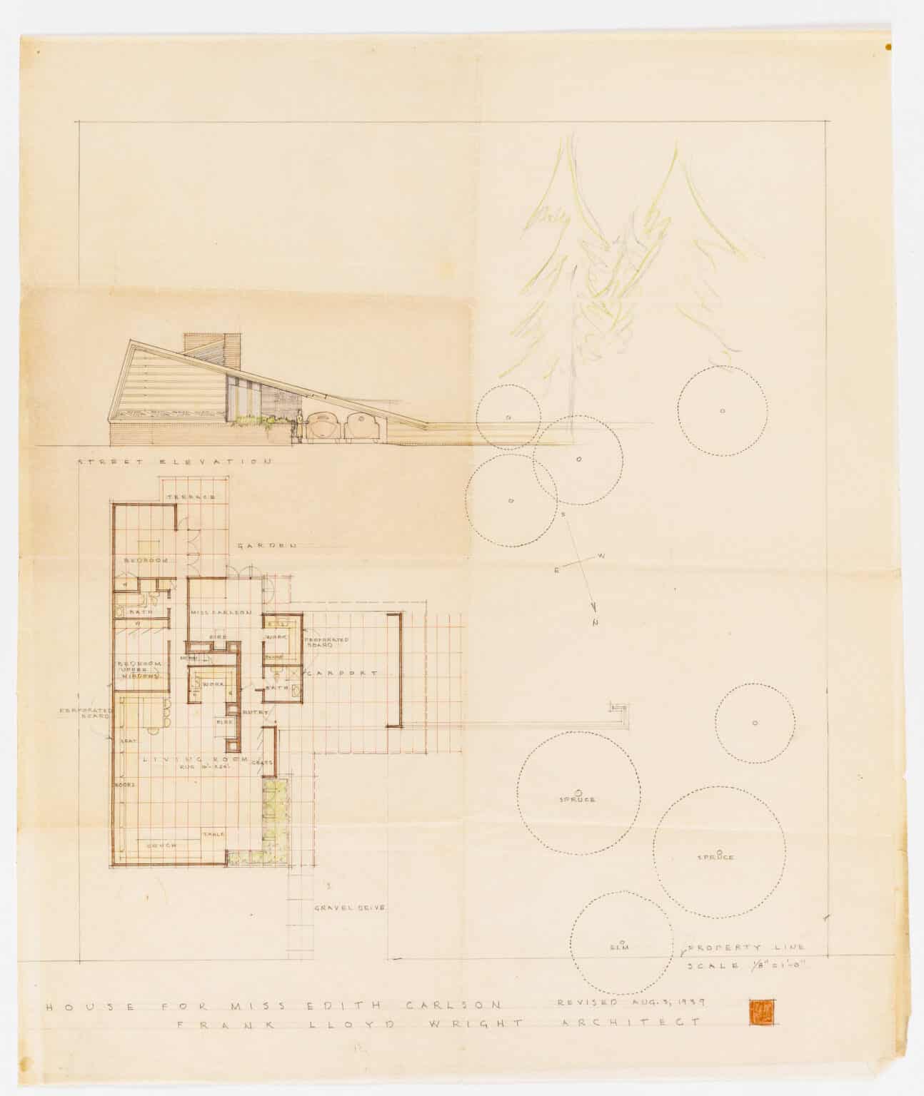 Frank Lloyd Wright at Drawing Matter – Drawing Matter