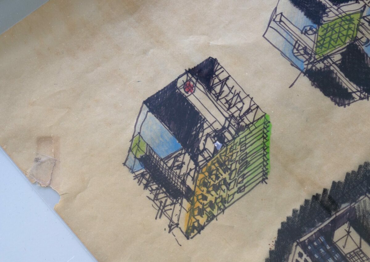 Fabric Object: Diana Agrest and Mario Gandelsonas – Drawing Matter