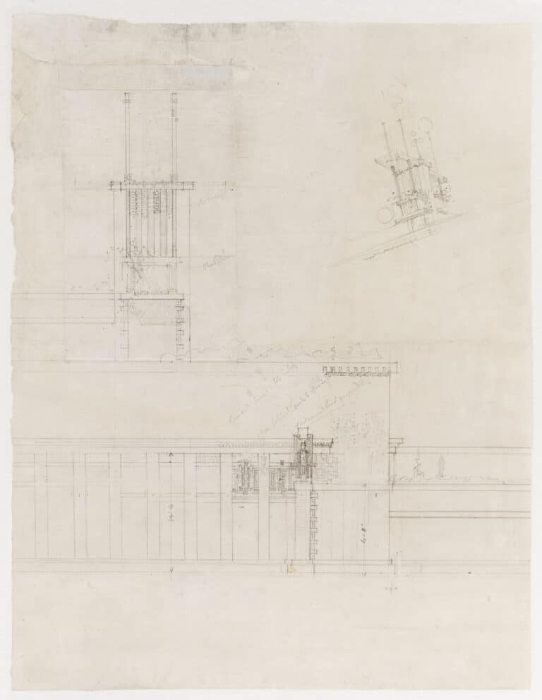 Collection Guide: Frank Lloyd Wright – Drawing Matter