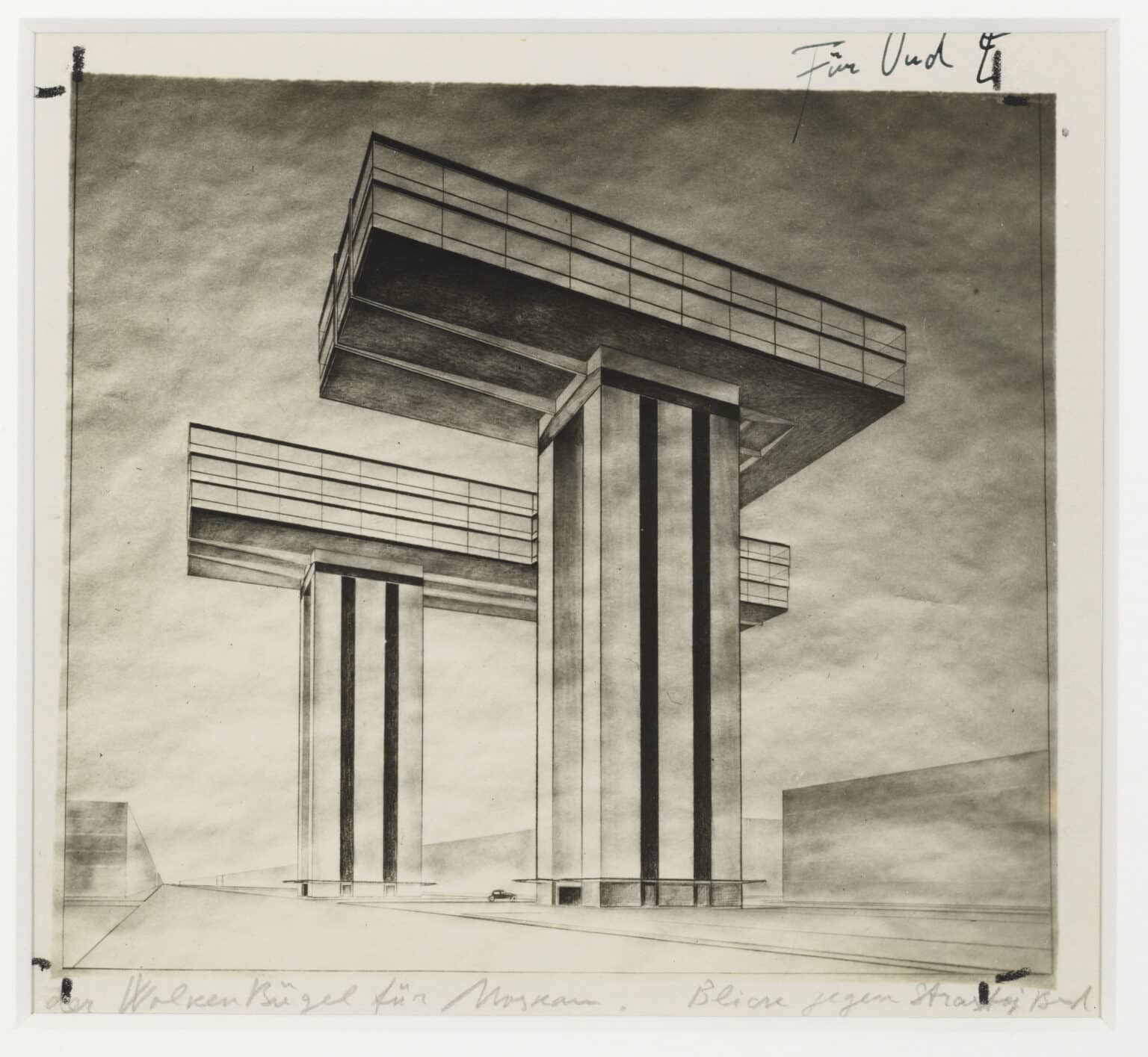 Wolkenbügel: El Lissitzky as Architect – Drawing Matter