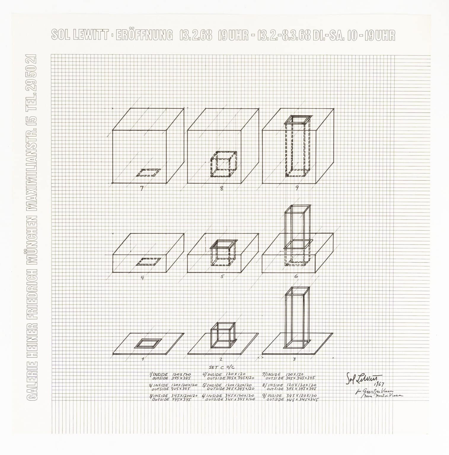 Sol LeWitt: Non-visual Structures – Drawing Matter