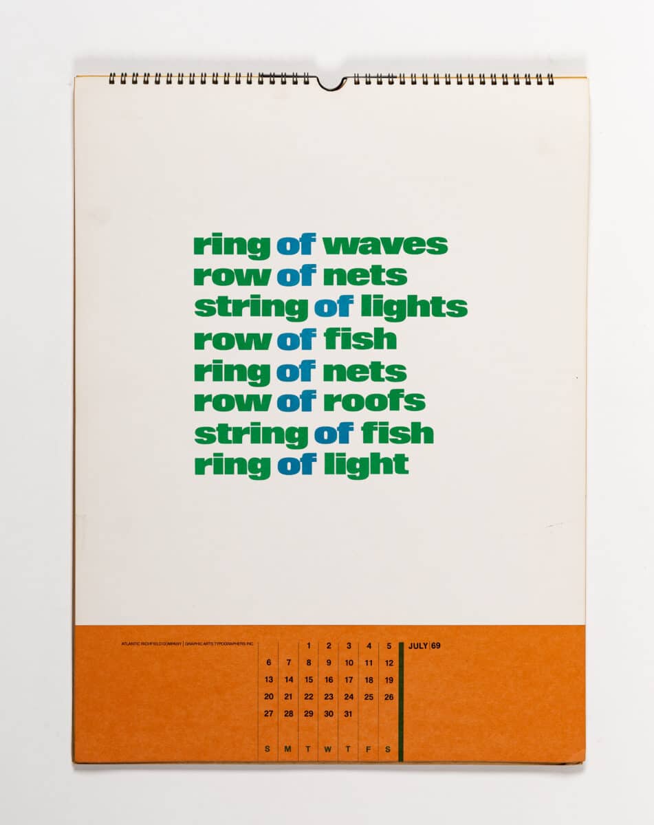 Collection Guide: Ian Hamilton Finlay – Drawing Matter