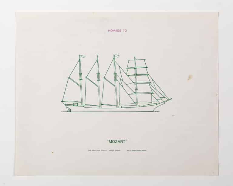 Collection Guide: Ian Hamilton Finlay – Drawing Matter