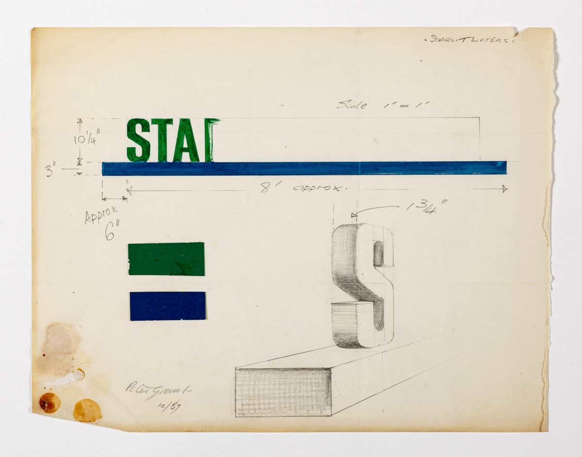 Collection Guide: Ian Hamilton Finlay – Drawing Matter