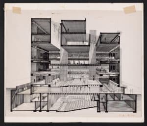 Drawing as Signature: Paul Rudolph and the Perspective Section ...