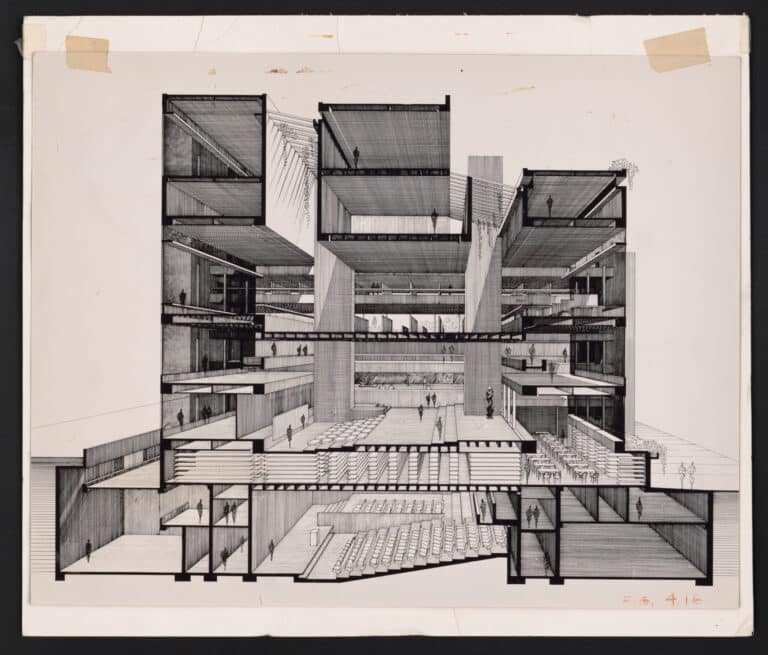 Drawing as Signature: Paul Rudolph and the Perspective Section ...