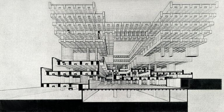 Drawing as Signature: Paul Rudolph and the Perspective Section ...