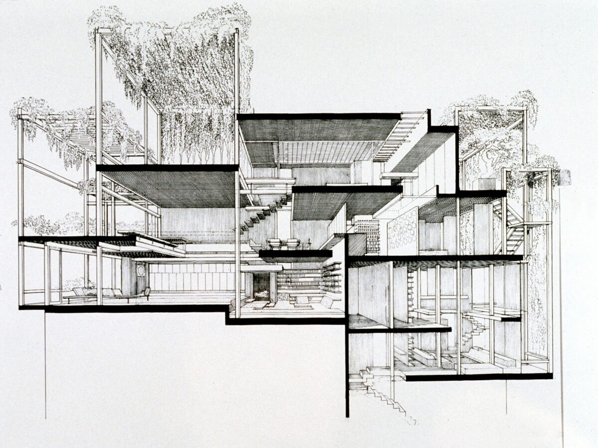 Drawing as Signature: Paul Rudolph and the Perspective Section ...